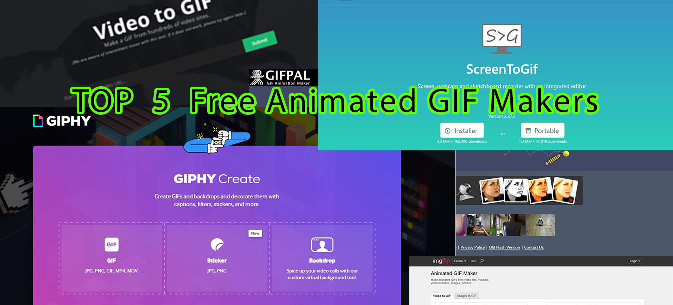 Top 5 Free Animated GIF Makers ~ Rapiddesigner